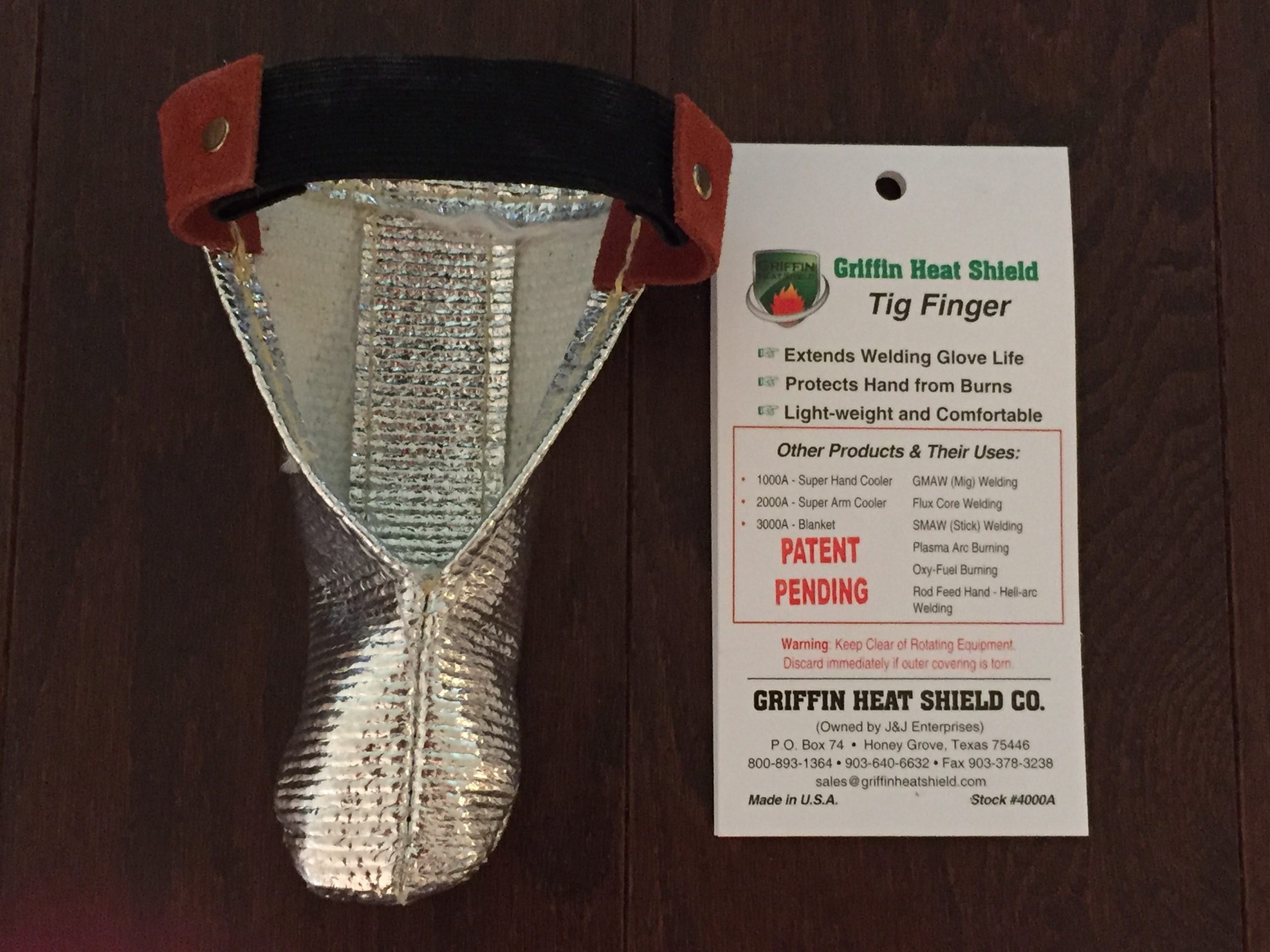 Tig Finger | Griffin Heat Shield